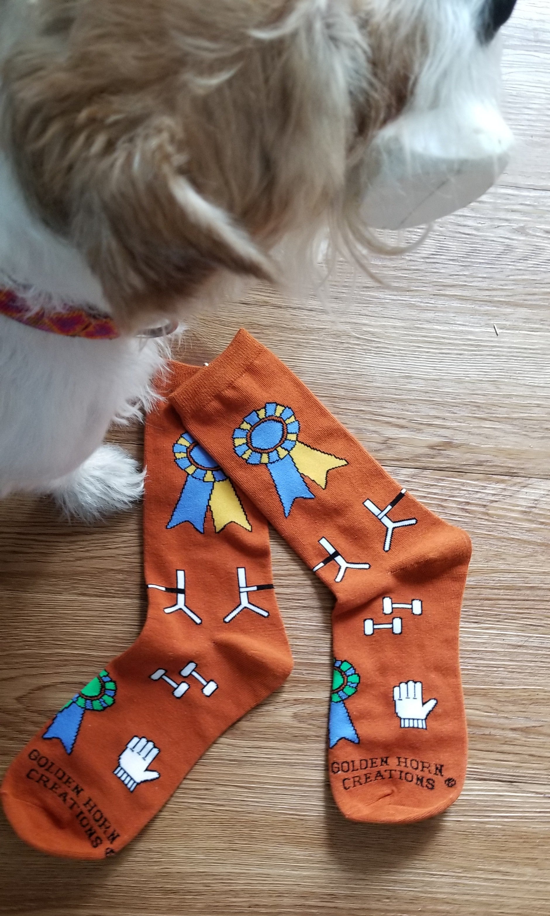AKC Dog Obedience Ladies Socks High in Trial High Combined