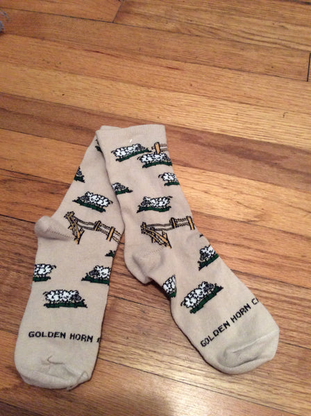 Sheep Lamb Ewe Herding Ladies Novelty Socks